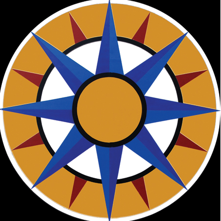 Compass Rose - Barn Quilt Trails