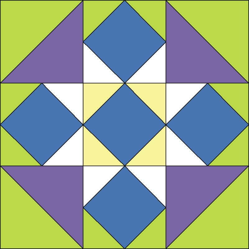 Sawtooth - Barn Quilt Trails